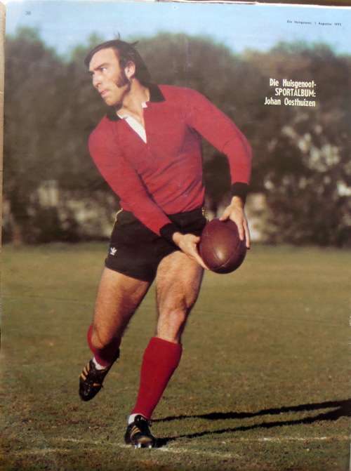 Sporting Memorabilia - JOHAN OOSTHUIZEN -- Die Huisgenoot Sportalbum ...