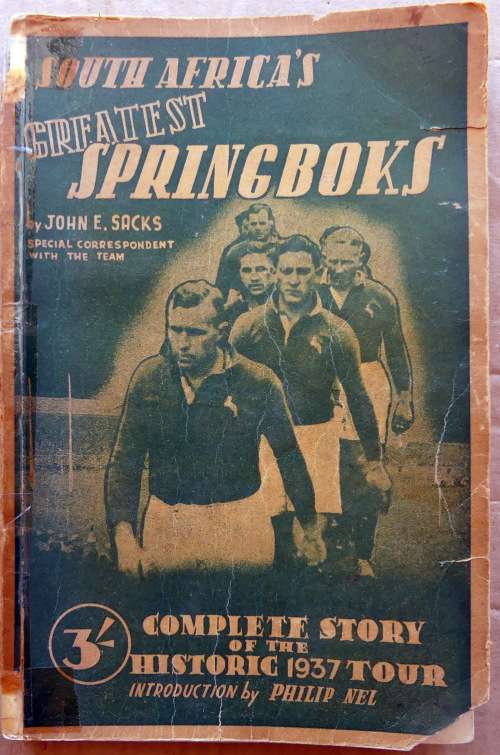 Books & DVDs - South Africa`s Greatest Springboks by John E Sacks ...
