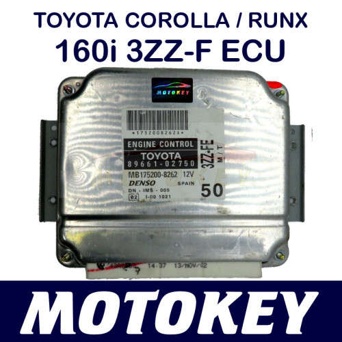 Engine Computers - Toyota Corolla 160i 3ZZ-FE ECU Computer Box - Manual ...