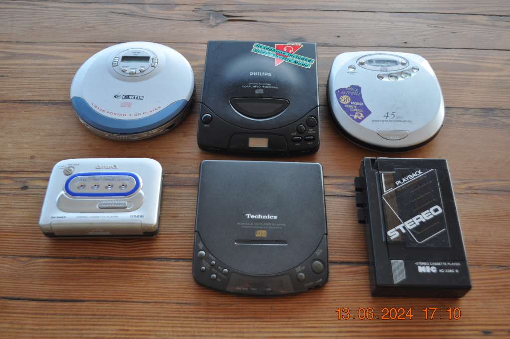 CD & Cassette Players - Old School Cassette And Cd Walkmans (selling as ...