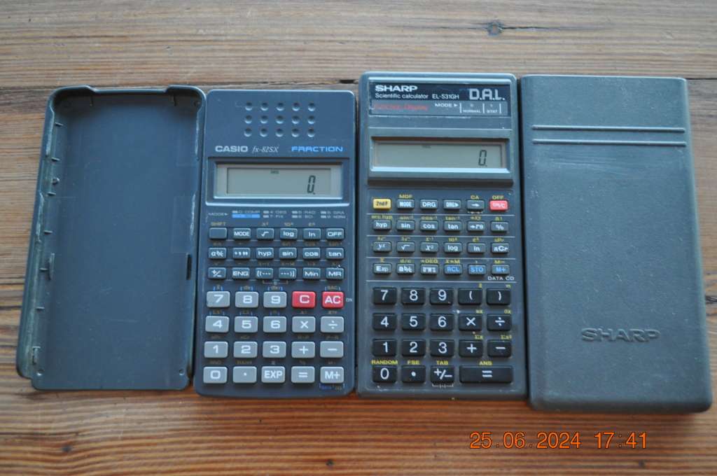 Calculators - Casio Fraction and Sharp Scientific Calculators for sale ...