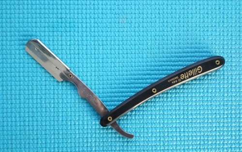 Men's Razors - Shavette Disposable Blade Straight Razor (Black) was ...