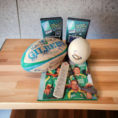 Sporting Memorabilia - Collectors delight rare 1995 Springbok World cup ...