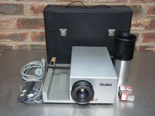 Projectors - ROLLEI P66A 6X6 SLIDE PROJECTOR 24V/150W with 2 LENSES ...