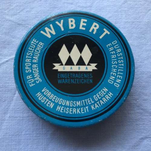 Other Antiques & Collectables - Wybert , Round Metal Box, vintage ...