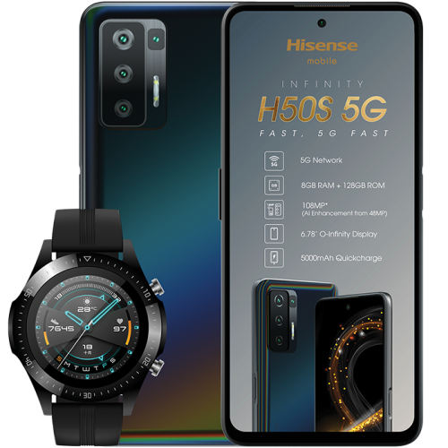Other Smartphone Brands - Hisense Infinity H50s 5G 128GB with Free U1 ...