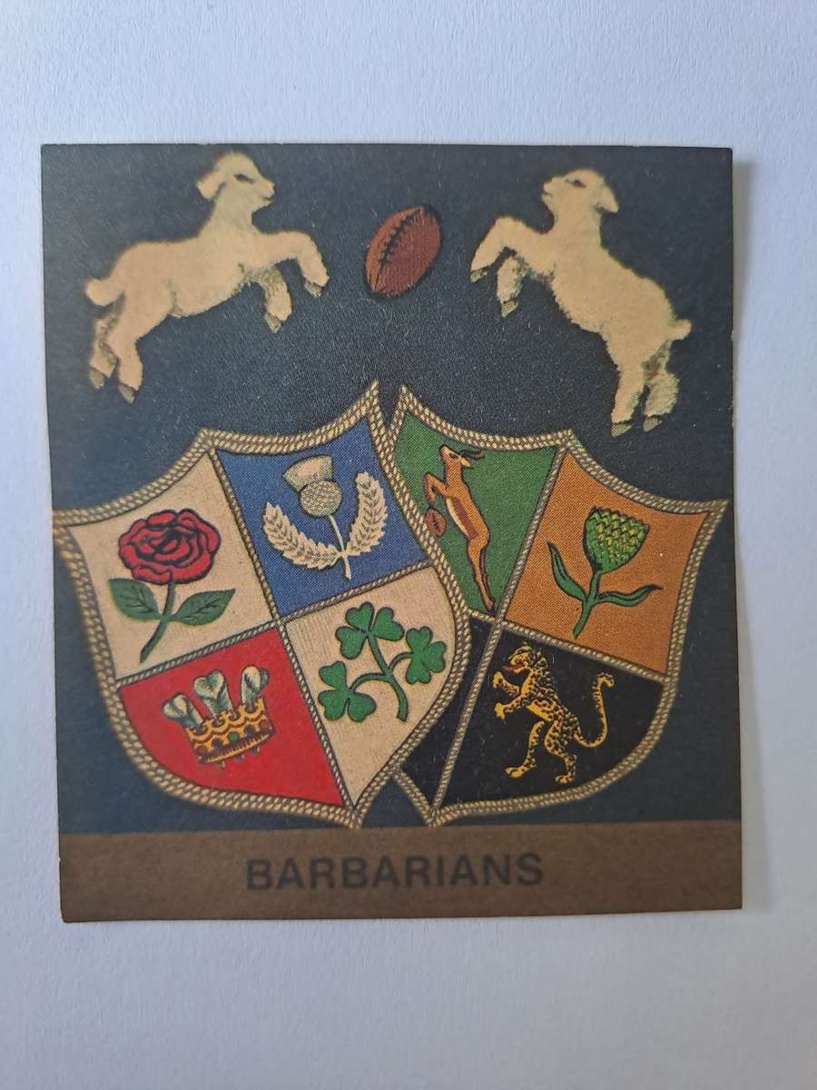 Sporting Memorabilia - SA Barbarians. Total Series 1975/1981 Series of ...