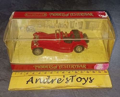 Models - Matchbox Models of Yesteryear ~ Y1-G Jaguar SS100 ~ Boxed for ...