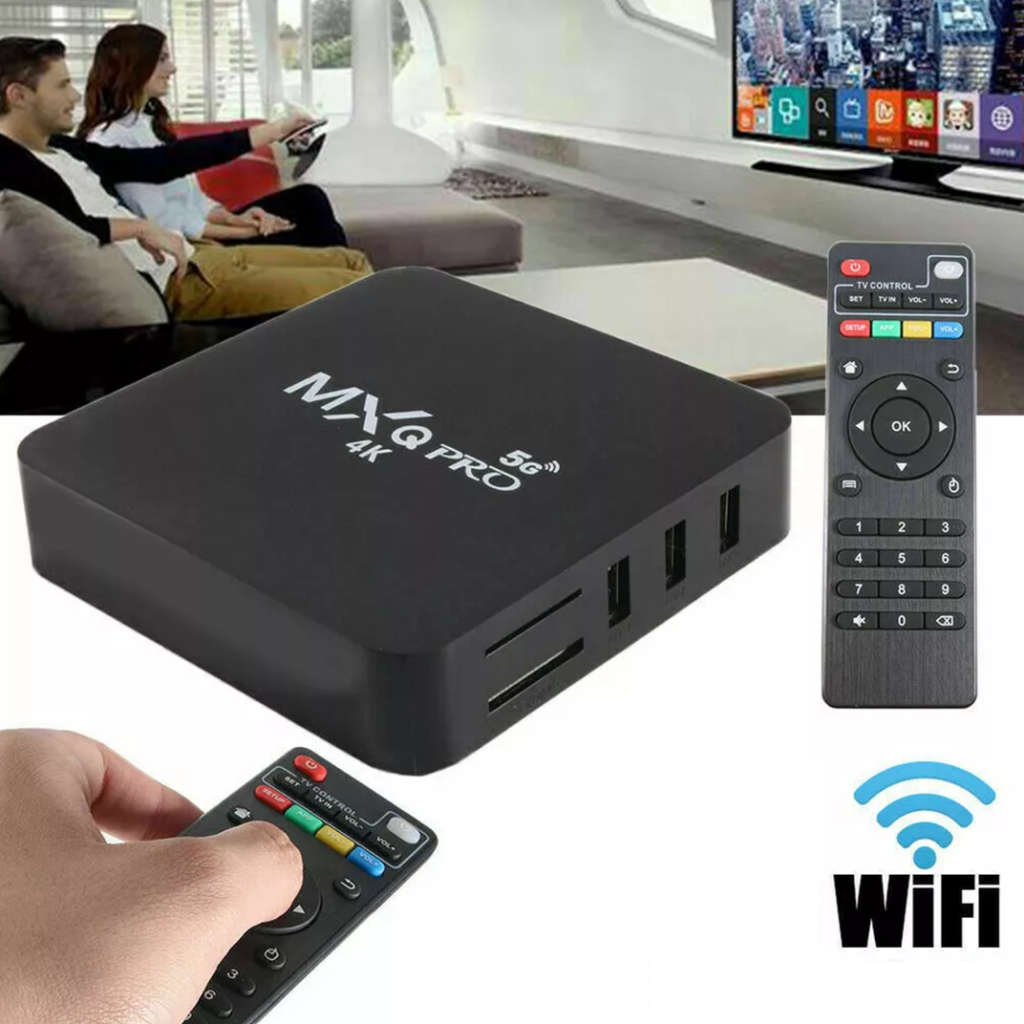 TV Boxes & Digital Media Players - MXQ Pro 5G Android TV Box WiFi ...