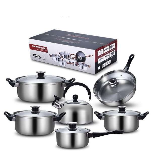 Cookware Sets - Stainless Steel Cookware Set 11 Piece for sale in ...