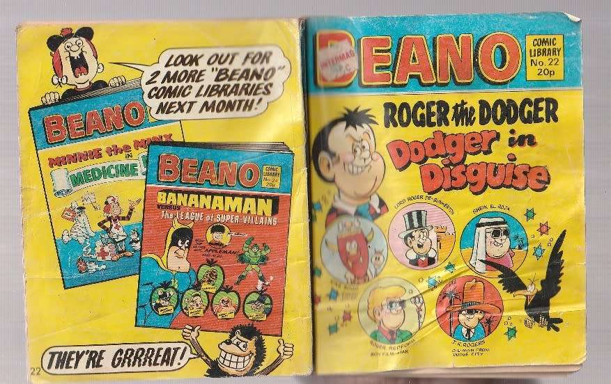 Rare & Vintage - Beano no 22 1983 Comic - (a10) Roger the dodger was ...