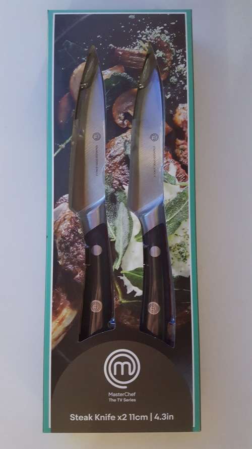 Knives - MasterChef Steak Knife x2 [11 cm | 4.3 inch] for sale in ...