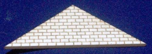 Scenery - HO Scale - Building Blocks - Roof Triangle - Bricks for sale ...