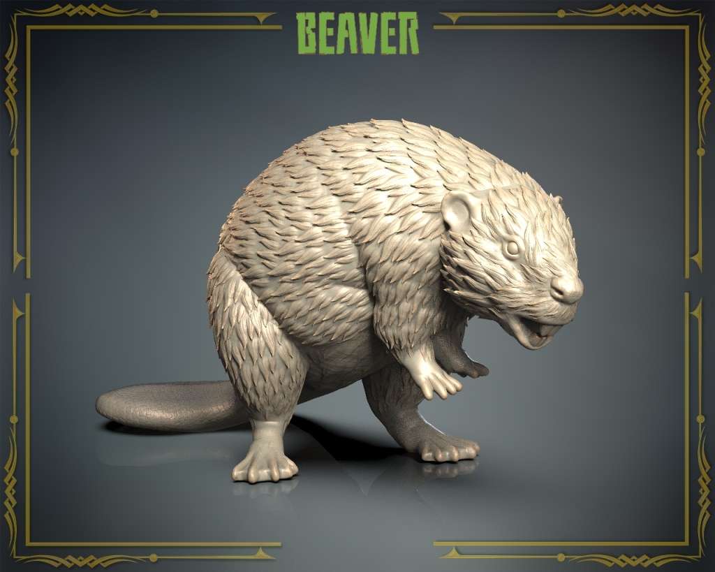 Figures & Animals - Animals Set 3 - Beaver (2 Pack) for sale in ...