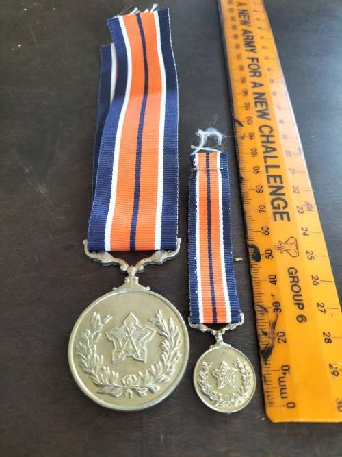 SADF & SANDF - SADF General Service Medal Set was sold for R110.00 on 5 ...