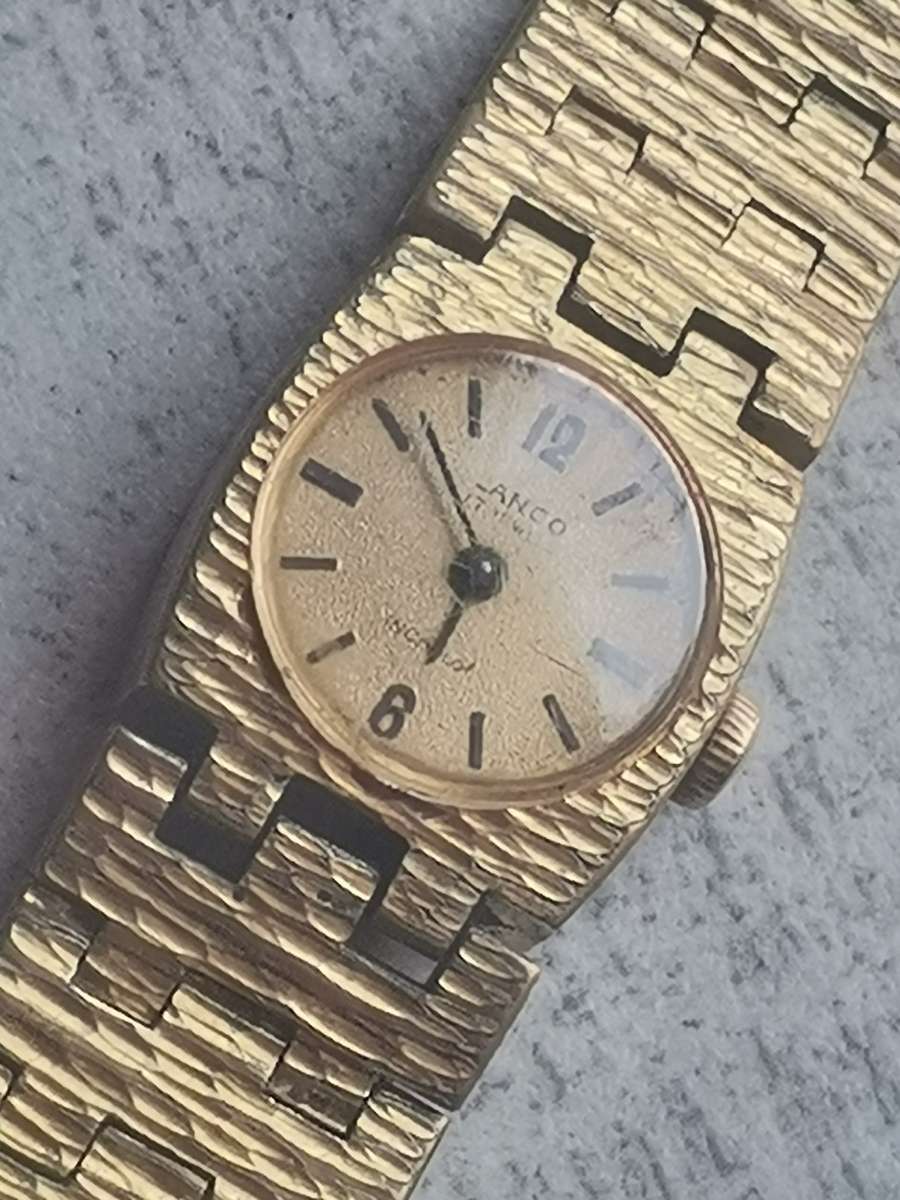 Women's Watches - VINTAGE SWISS MADE LANCO 17 JEWELS LADIES WATCH IN ...
