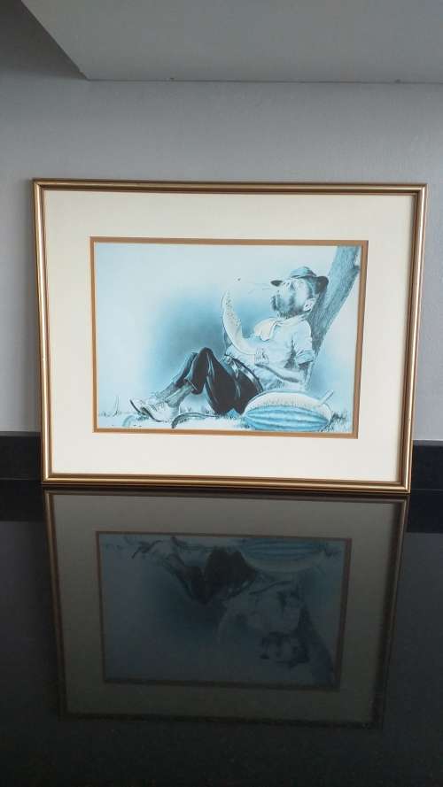 Other Antiques & Collectables - T.O HONIBALL SIGNED PRINT - ADOONS ...