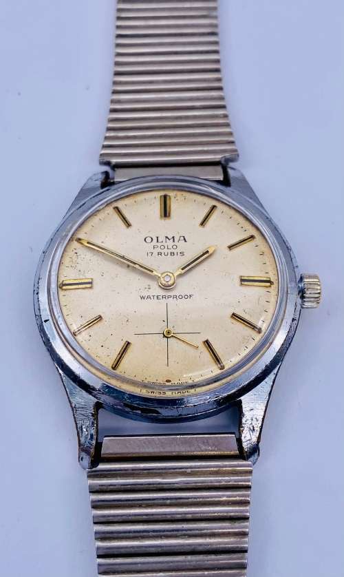 Men's Watches - *OLMA POLO 17 RUBIS MENS SWISS WATCH* R1 BIDS!!! was ...