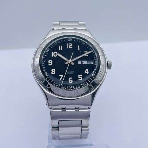 Men's Watches - SWATCH SWISS PILOTS MENS DRESS STEEL WATCH! for sale in ...