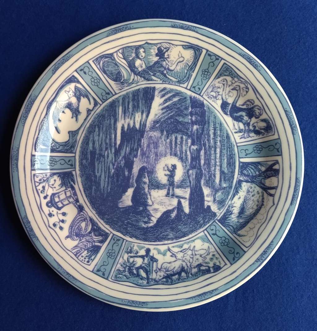 South African Porcelain - Cango Caves collectable plate - Heratige ...