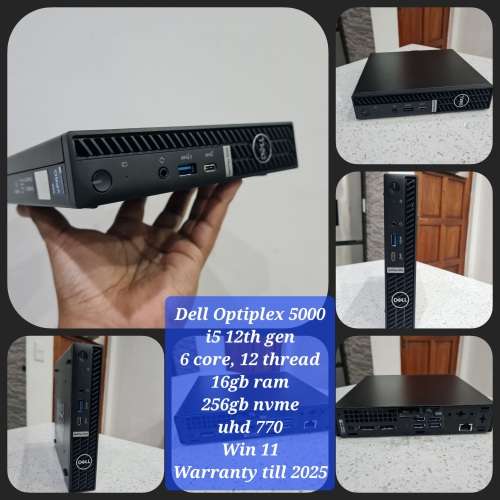 PC Desktops & All-in-Ones - 12th Gen i5 + 16gb + 256gb nvme - Dell ...
