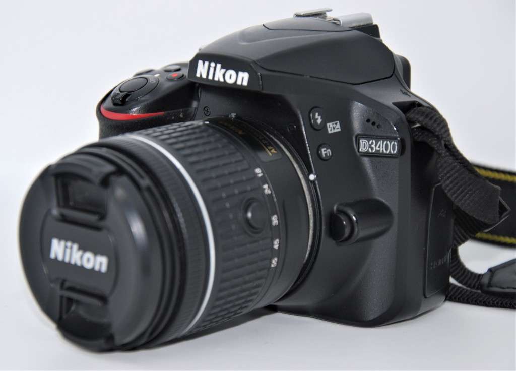 Digital SLR - Nikon D3400 24MP DSLR ,FULL HD MOVIES with AF-P 18-55mm Lens ,VERY GOOD CONDITION ...