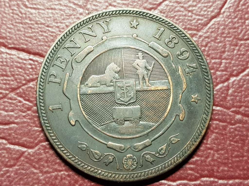 Penny - 1894 ZAR 1 Penny was sold for R183.00 on 5 Jun at 21:15 by ...