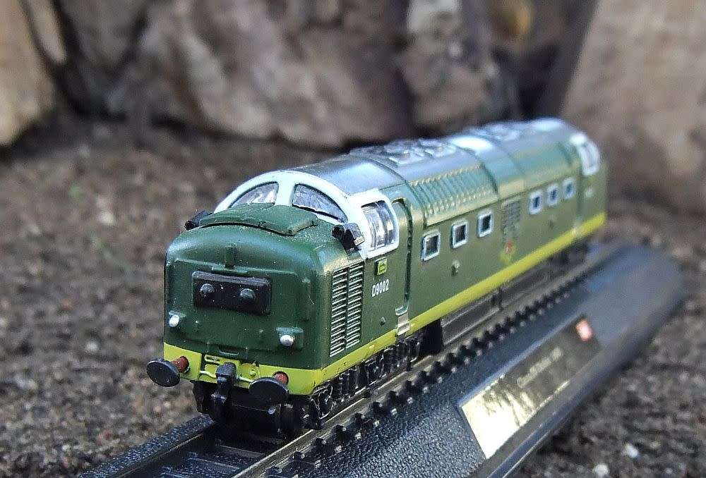 Rail - A highly detailed model of the 1961 Class 55 Deltic locomotive ...