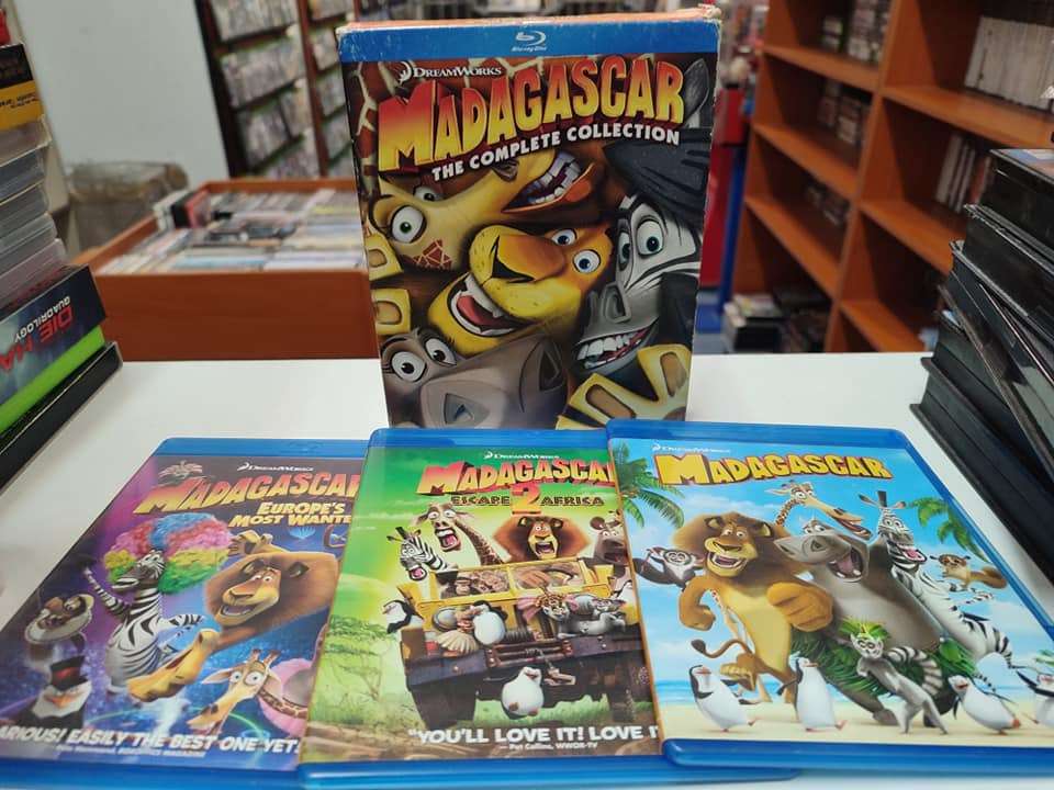 Movies - Madagascar The Complete Collection Blu Ray Set for sale in ...