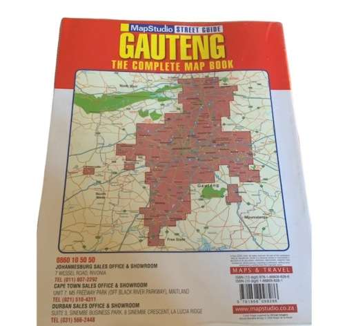 Other Textbooks & Educational - THE COMPLETE MAP BOOK - GAUTENG - BOOKS ...
