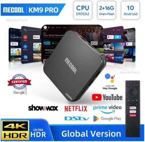 TV Boxes & Digital Media Players - Google Certified Andowl Mecool Km9 ...