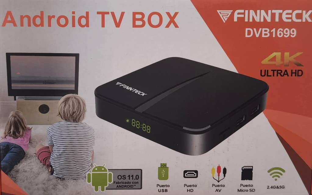 TV Boxes & Digital Media Players - 5G Finnteck Android Tv Box 4K 8GB ...