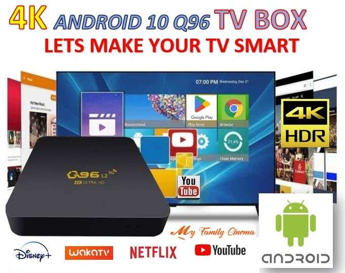 TV Boxes & Digital Media Players - Q96 Amlogic S905 4K ANROID Set Top ...