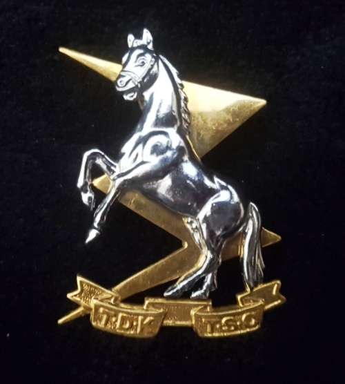 South African Army - SA SOUTH AFRICAN MILITARY TSC TDK HORSE BADGE 45mm ...