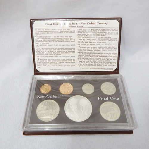 Proof sets - 1981 New Zealand proof coin set issued by the New Zealand ...