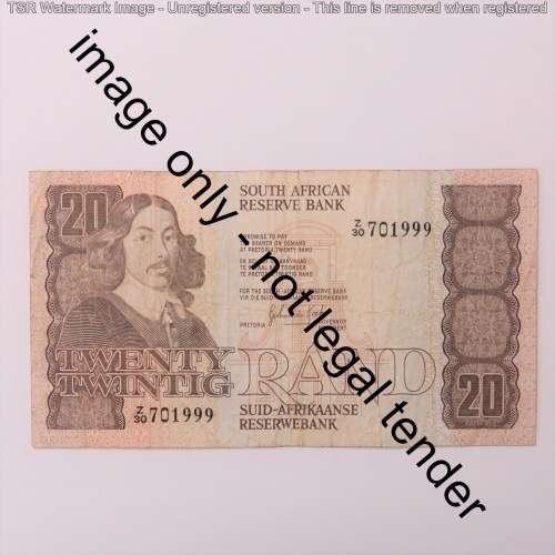 GPC de Kock - GPC de Kock 1984 Z30 replacement R20 note for sale in ...