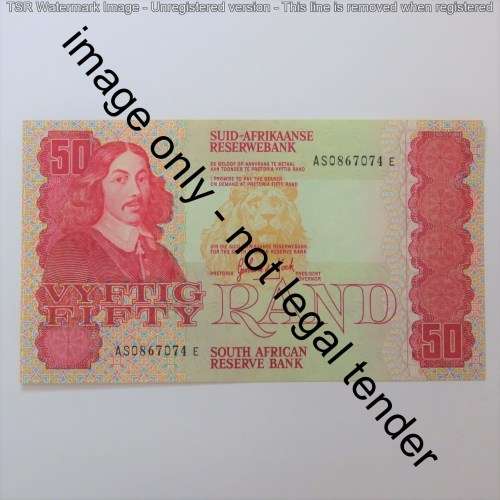 GPC de Kock - GPC de Kock 3rd Issue R50 banknote Crisp uncirculated was ...