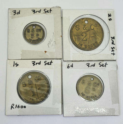 Tokens - Strachan and Co tokens - Set 3 - Full set was listed for R1 ...