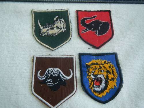 International Badges & Insignia - RHODESIAN 1,2,3,&4 BRIGADE PATCHES ...