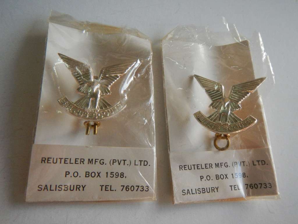 International Badges & Insignia - Rhodesian Selous Scouts Silver ...