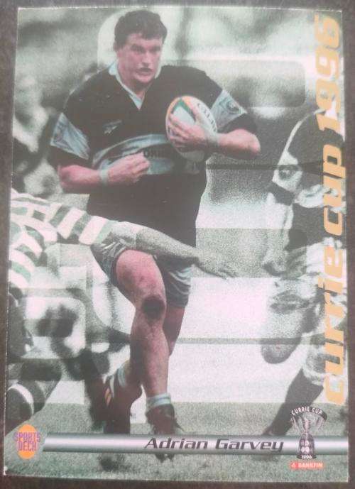 Sporting Memorabilia - 1996 Sports deck bankfin currie cup rugby card ...