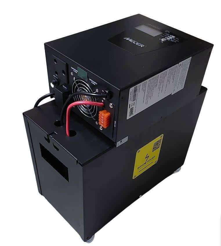 Inverters - Mecer 1200VA/1000W 12V UPS 1.2kWh / 100Ah Lithium Solar ...
