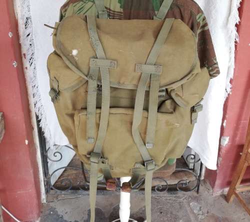 Kit - Rhodesian used private purchase backpack was listed for R1,500.00 ...
