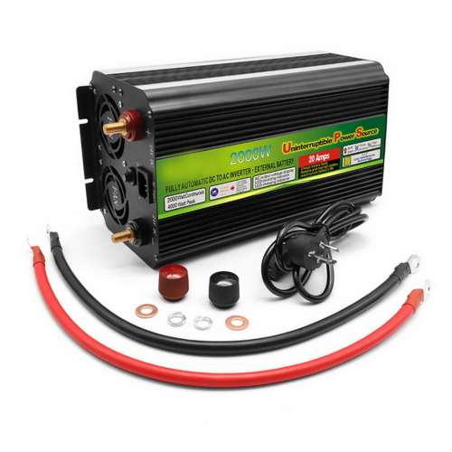 Inverters - 2,000W Inverter Battery UPS Function Charger 25A12v Power ...