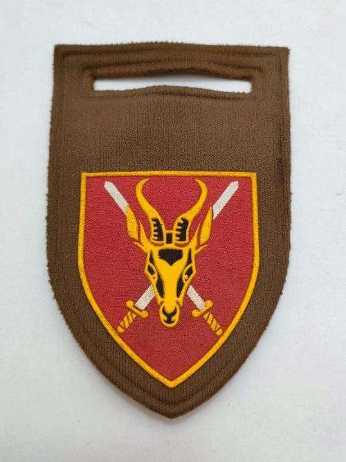 South African Army - SADF Army HQ unit Tupperware Shoulder Flash. No ...