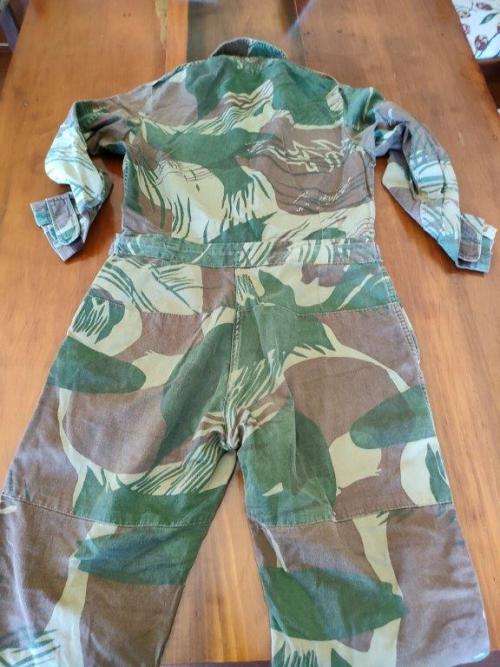 Uniforms - Rhodesian Camo Parachute Jumpsuit as worn by RLI 2 Commando ...