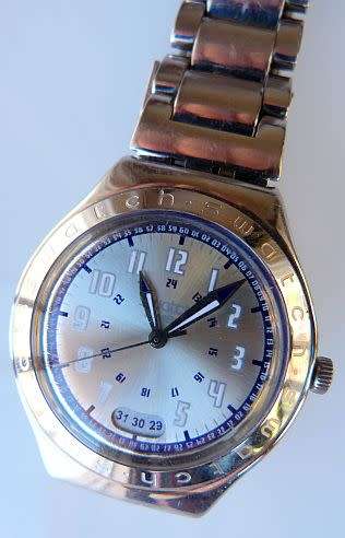 Women's Watches - ORIGINAL SWATCH WATCH WITH DATE ''RONY'',ORIGINAL ...