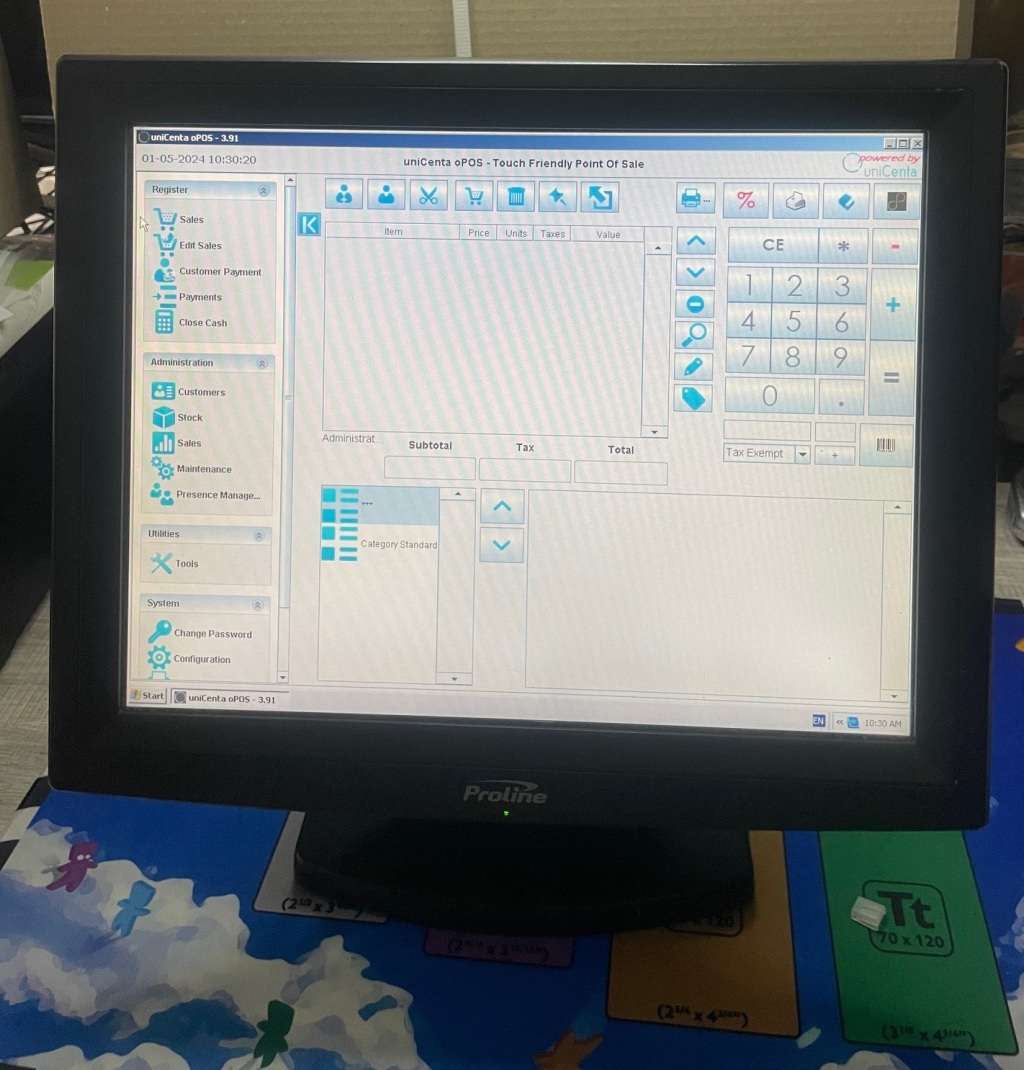 Point of Sale Equipment - Proline Touchscreen POS System for sale in ...