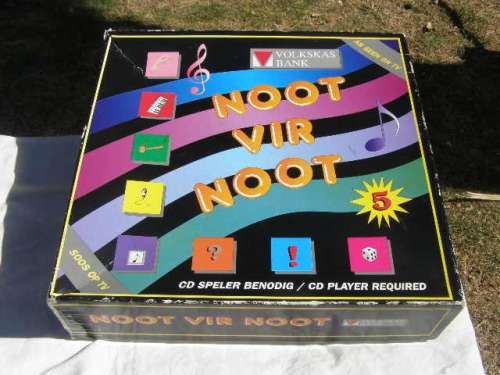 General Knowledge & Trivia - Vintage Noot vir Noot Board Game Rare Find ...