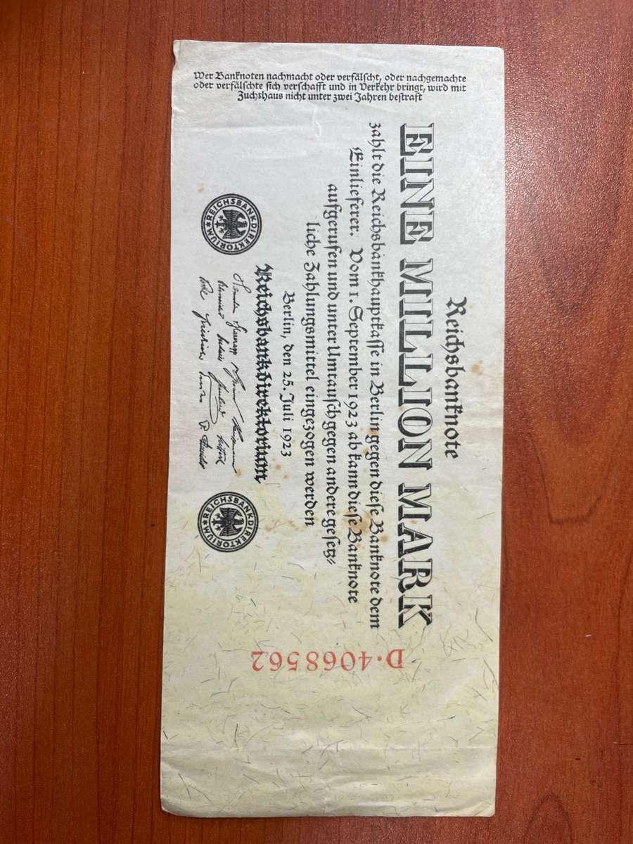 Europe & Great Britain - Germany post world war 1- 1 million mark ...